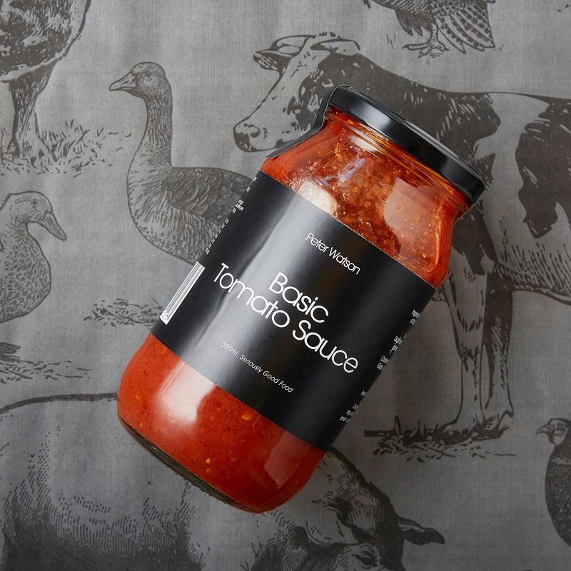 Peter Watson Basic Tomato Sauce – Hudson Meats